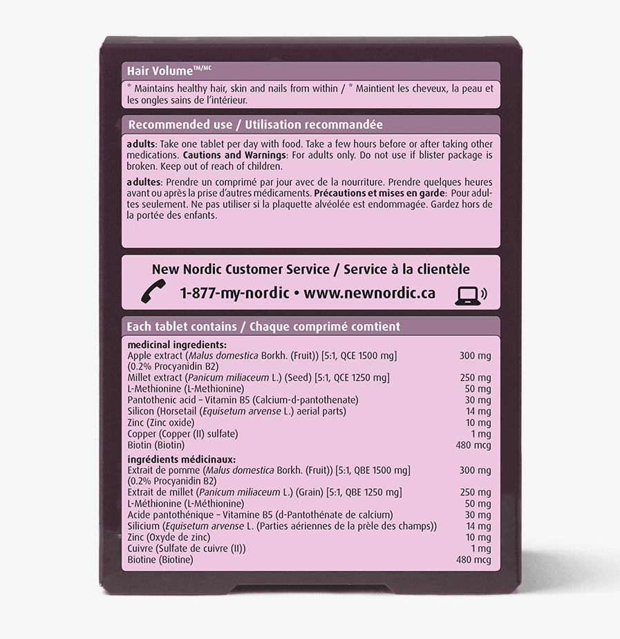 Hair Volume Products | Hair Volume ™ Hair Health Biotin and Apple ...