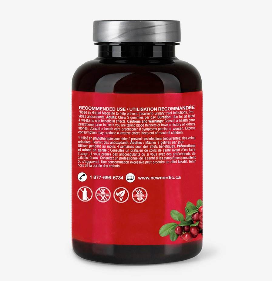 Cran Berry™ Gummies Vegan with Sour Cherry Extract for Urinary Tract ...